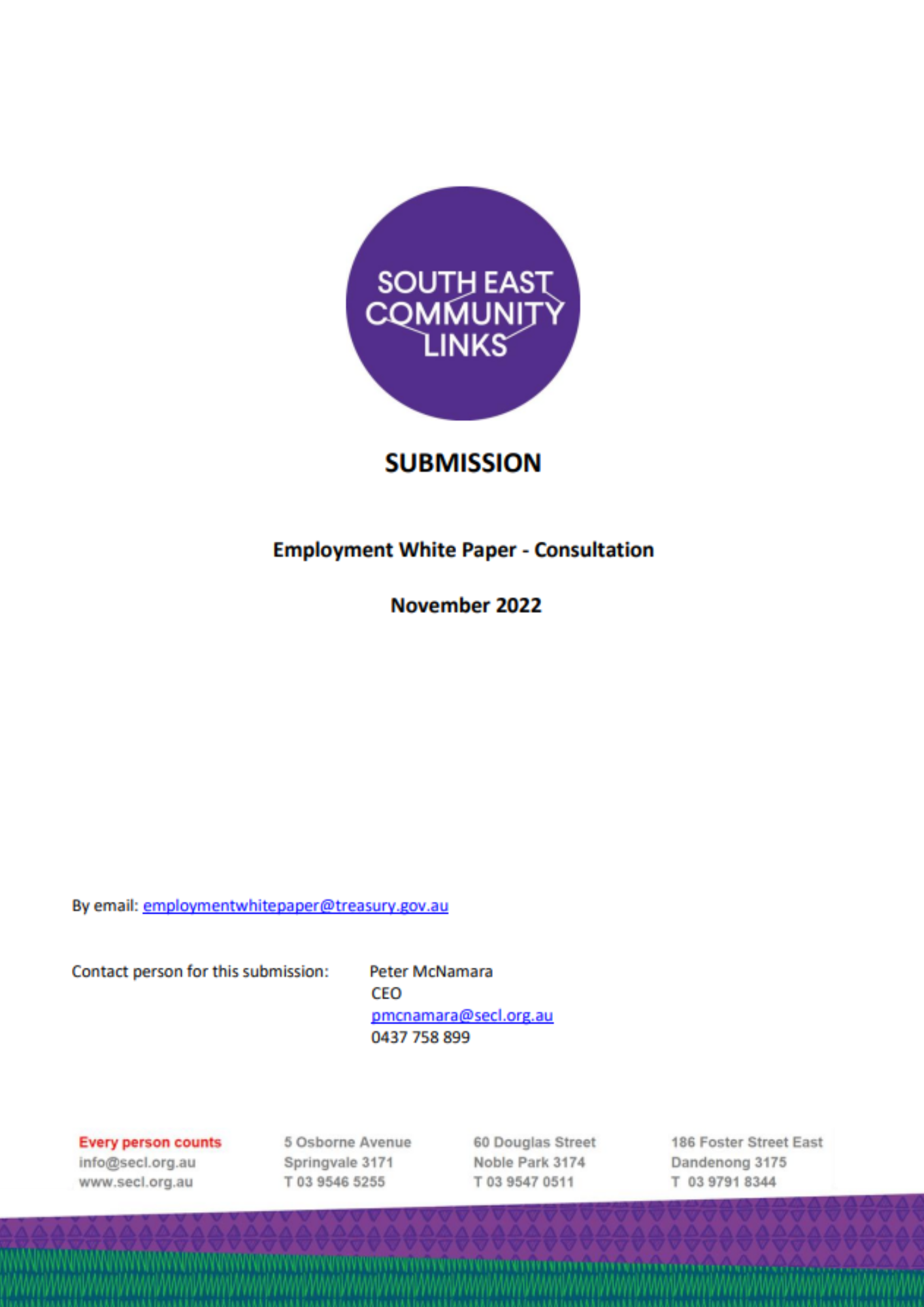 Reports - South East Community Links